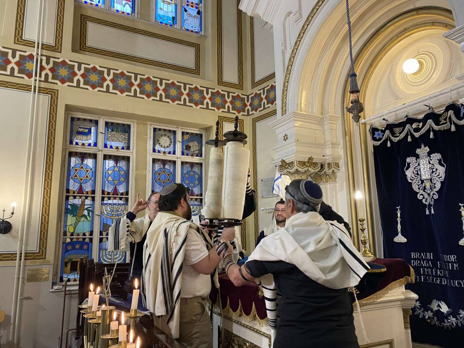 Balla Zsolt rabbi a Bét Jehuda közösségben | Mazsihisz